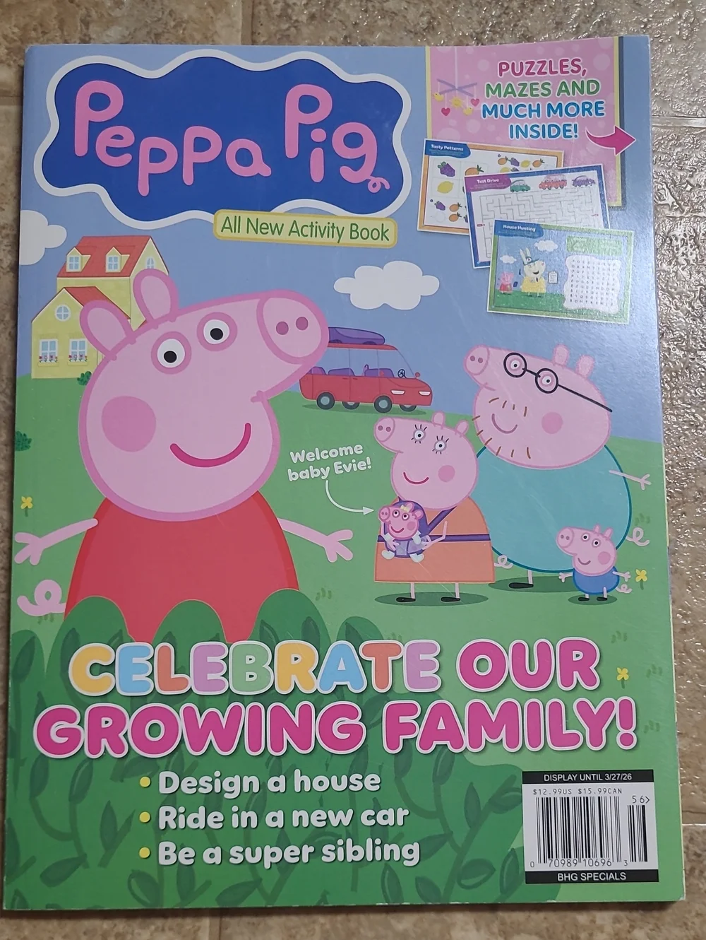Peppa Pig | Toys | Peppa Pig All New Activity Book Celebrate Our ...